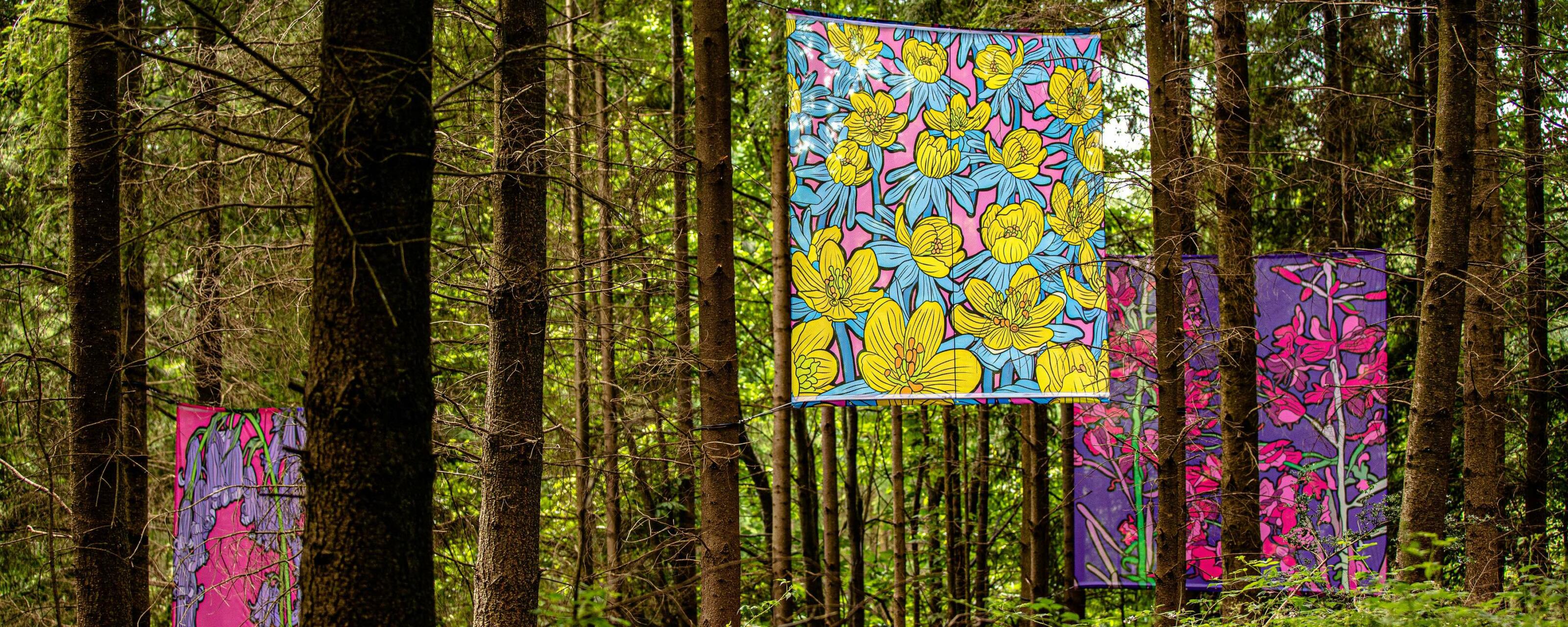 Graphic Rewilding - The Forest Of Dean Sculpture Trust